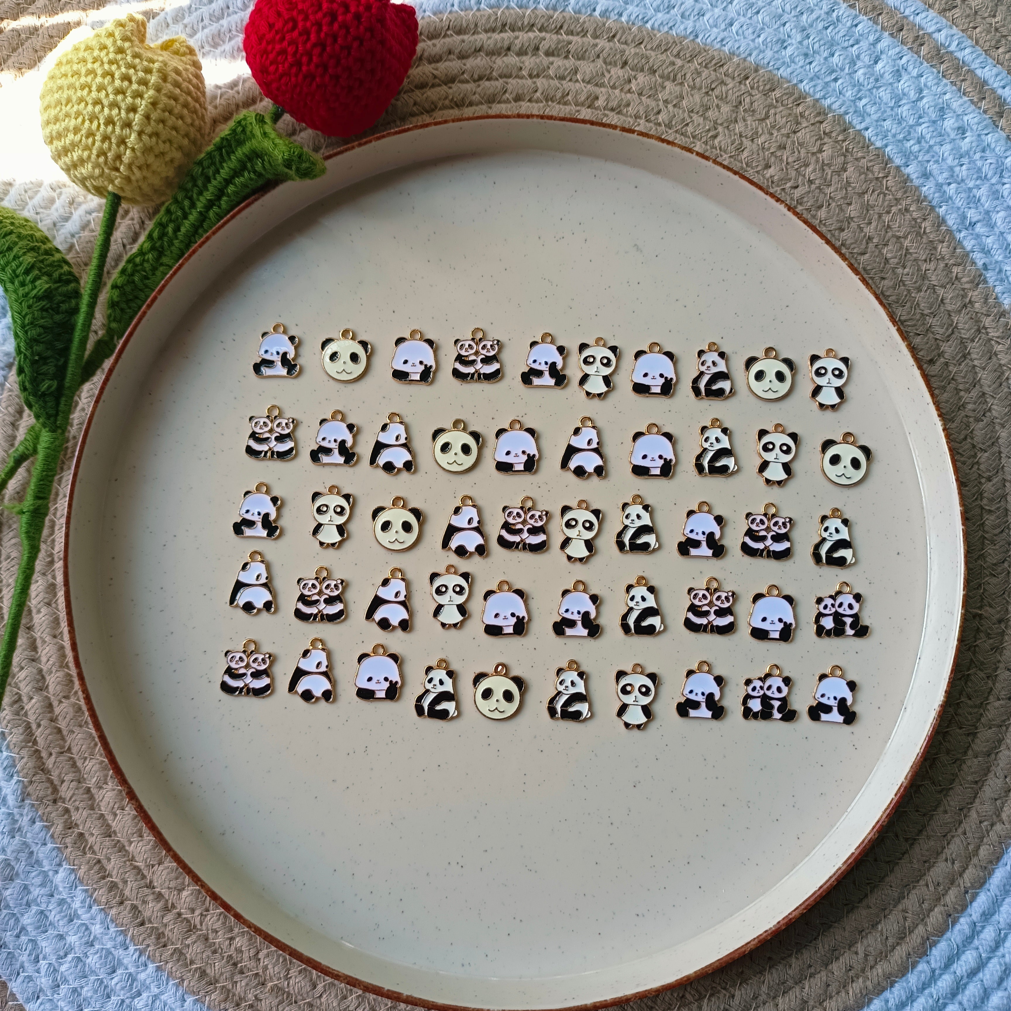 50 Trending Panda Charms Combo – Nylaa Crafts