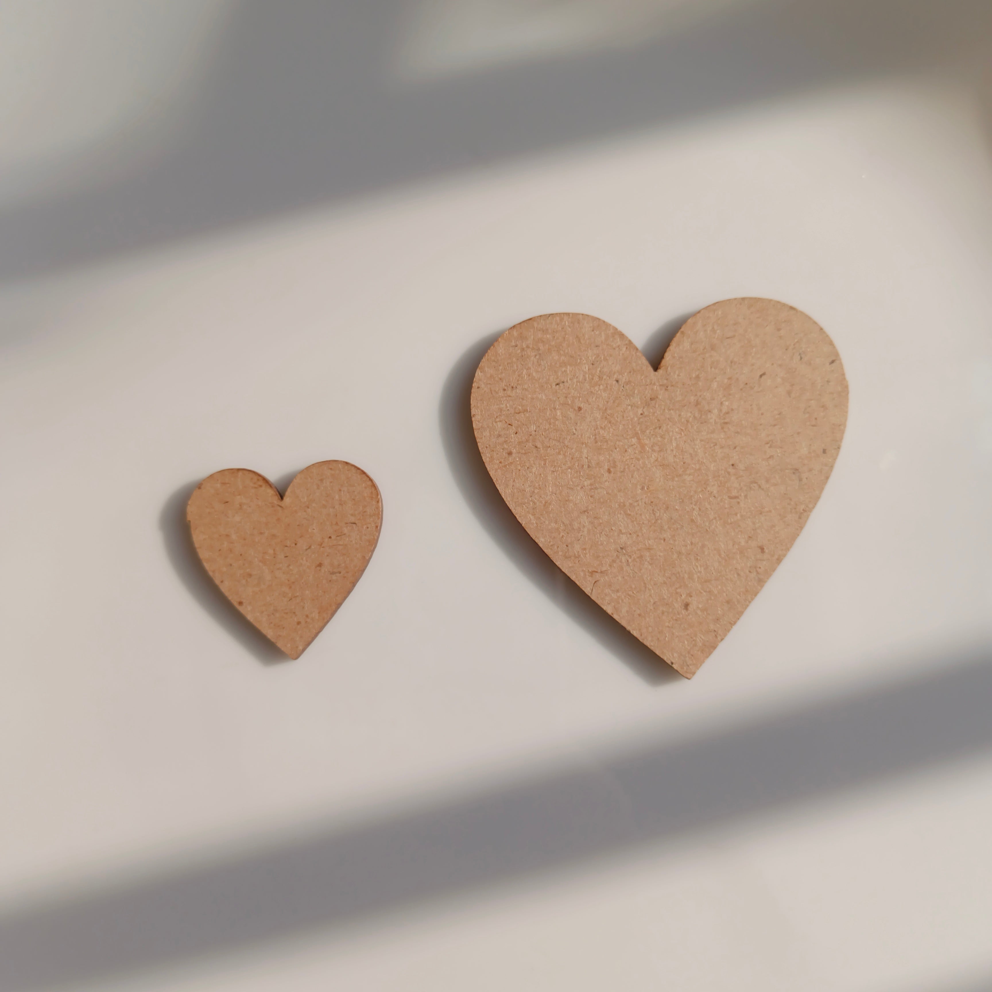 MDF heart (5 pieces) – Nylaa Crafts